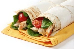 Chicken & Spinach Wraps - Tiny New York Kitchen