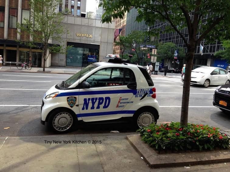NYPD Smart Cars - Tiny New York Kitchen
