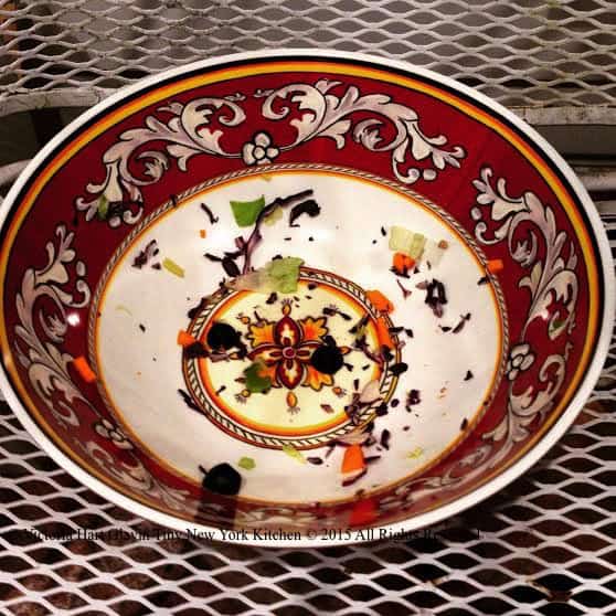 Empty Salad Bowl - Tiny New York Kitchen