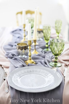 How To Purchase A Tablecloth - Tiny New York Kitchen